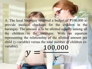 Representing Real-Life Situations Using Rational Function | PPTX