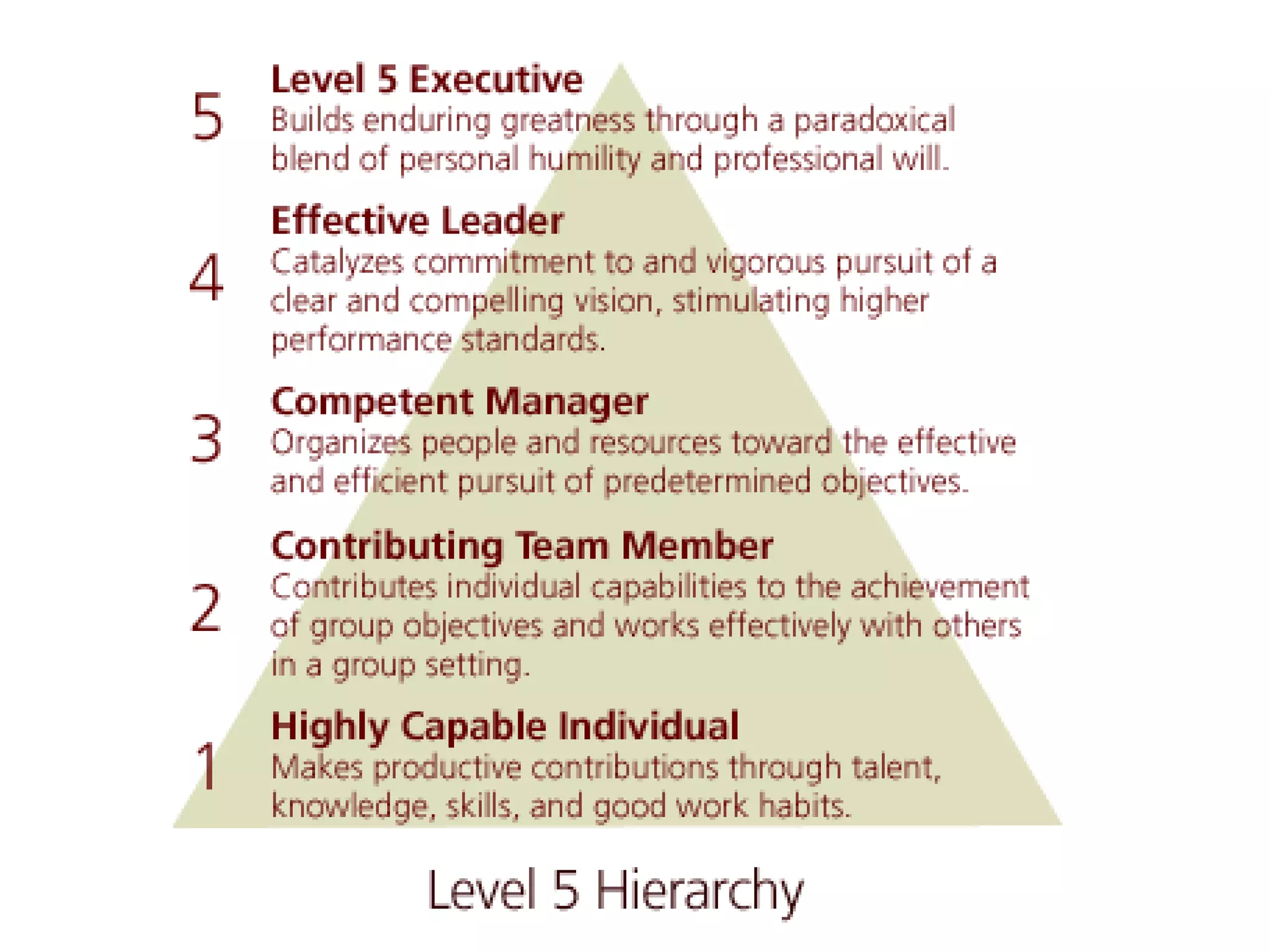 Chapter 2 level 5 leader presentation | PPT