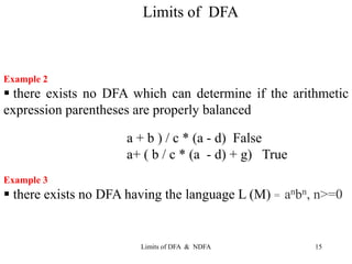 Chapter 2 limits of DFA NDFA.ppt