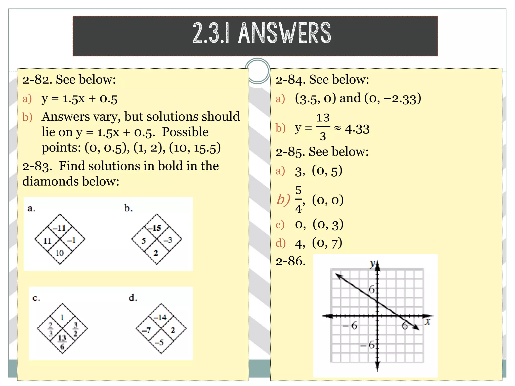 Chapter 2 Linear Functions | PPT