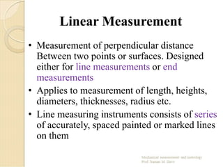 Linear measurements | PDF