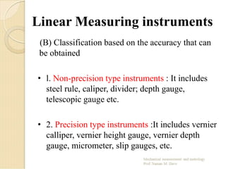 Linear measurements | PDF