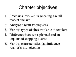 Chapter 2 mall management | PPT