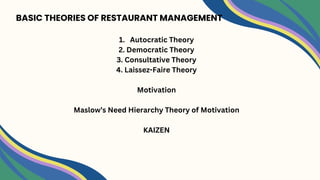 CHAPTER 2 MANAGEMENT THEORY and practices | PDF