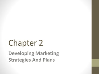 CHAPTER 2 Marketing Management | PPTX