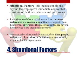 Human Behavior in Organization, MARS Model | PPTX