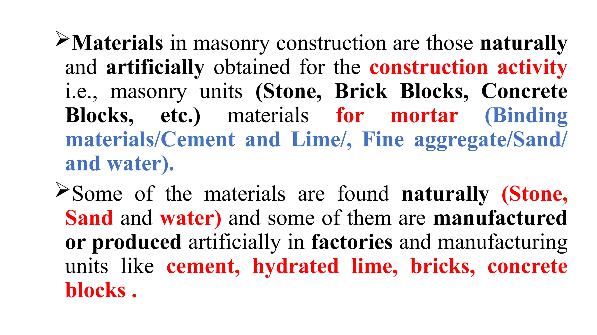 Building Workshop for Arch Students : masonry Part.pptx
