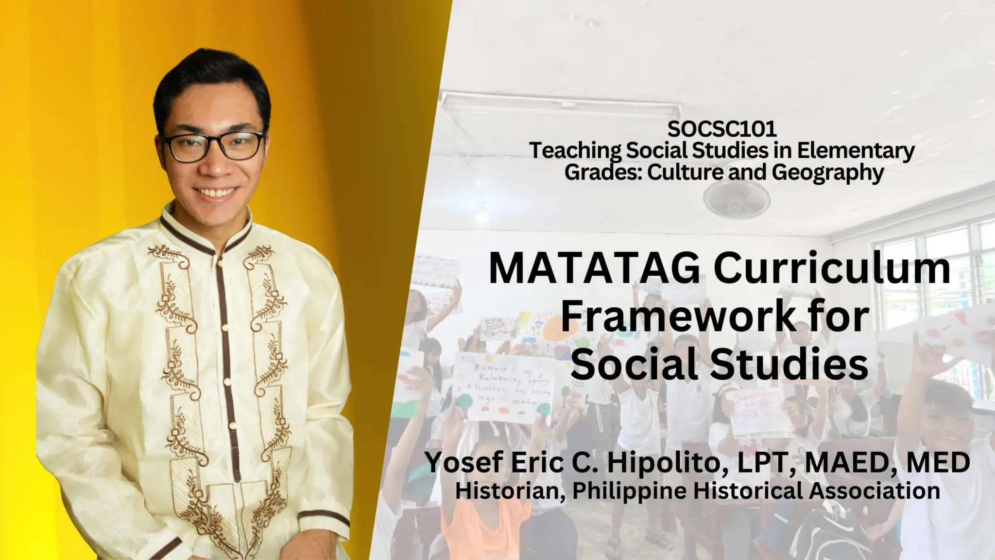MATATAG Curriculum Framework for Social Studies | PPTX