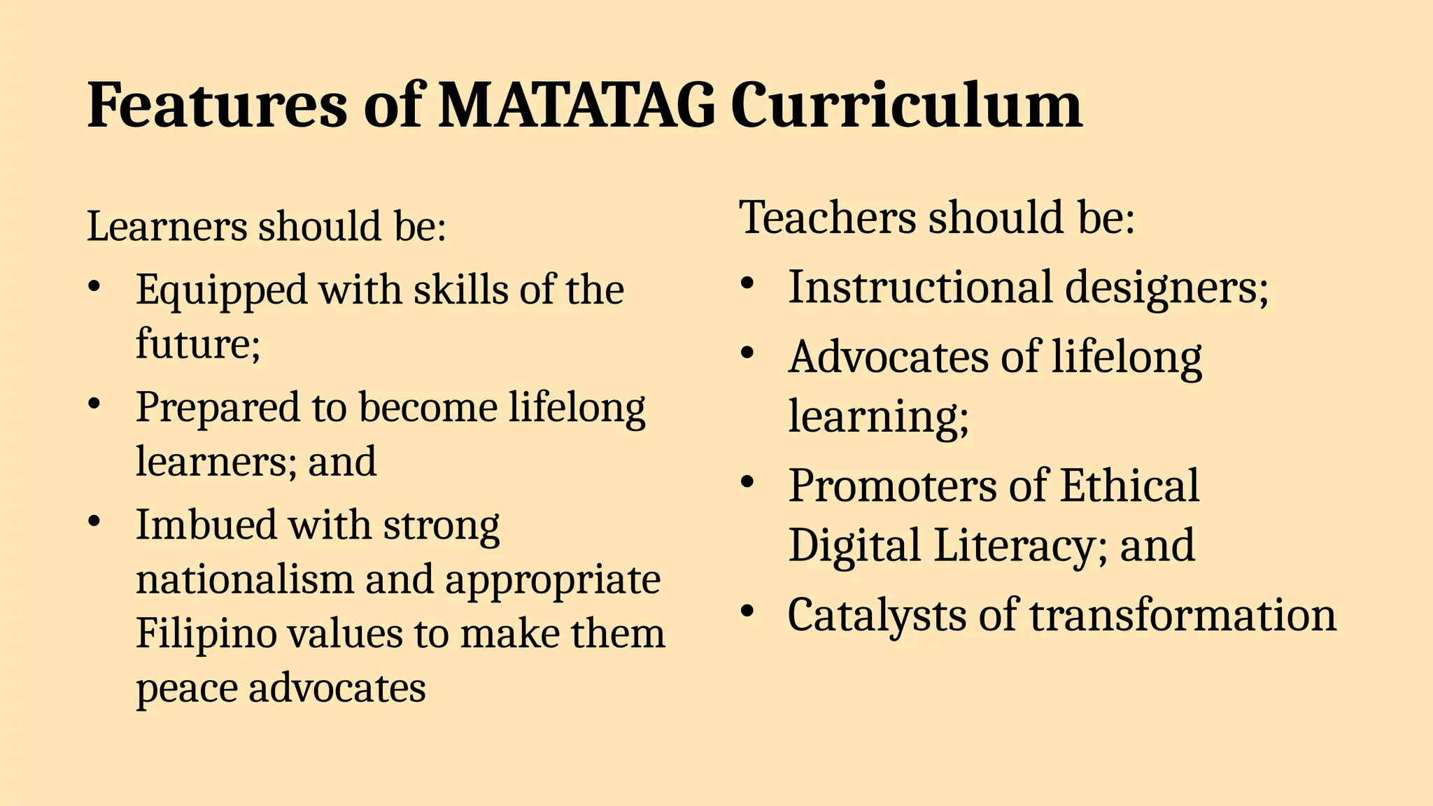 MATATAG Curriculum Framework for Social Studies | PPTX