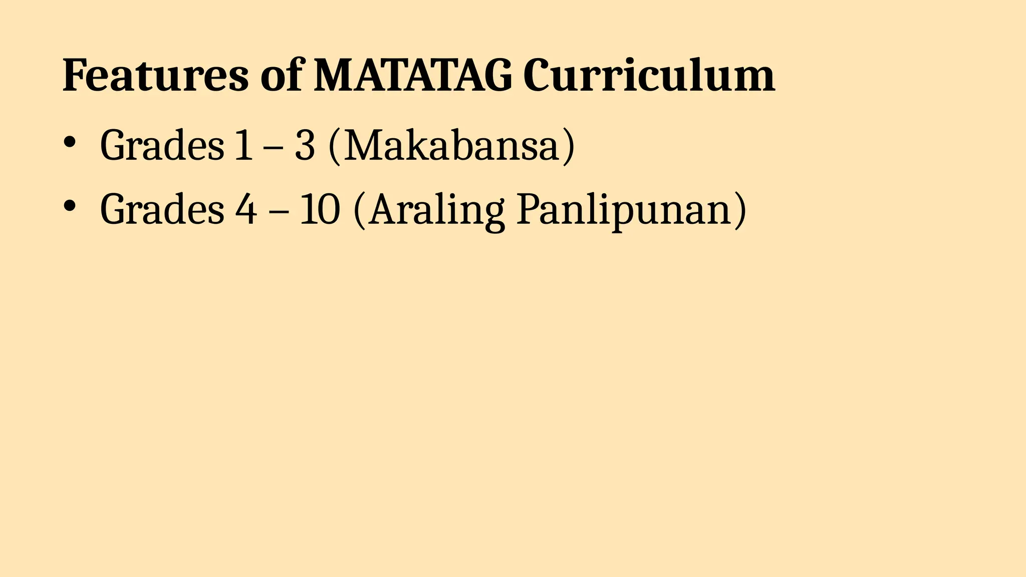 MATATAG Curriculum Framework for Social Studies | PPTX