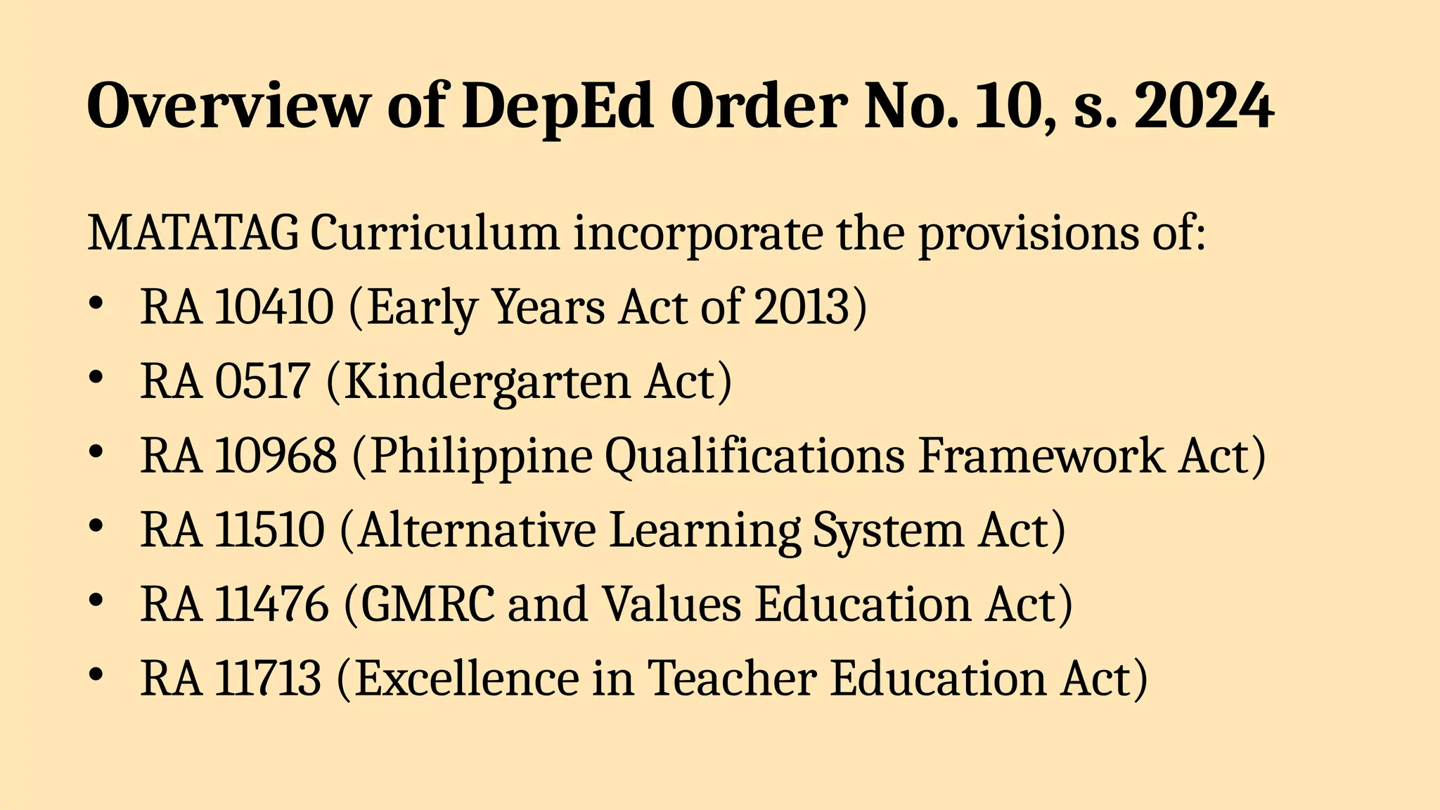MATATAG Curriculum Framework for Social Studies | PPTX