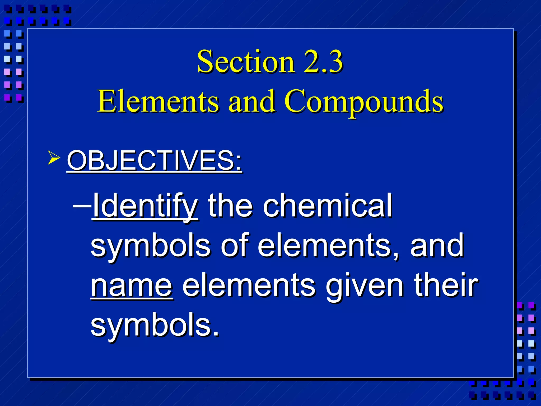 Chemistry - Chapter 2 matter and change | PPT