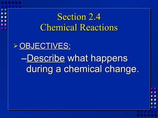 Chemistry - Chapter 2 matter and change | PPT