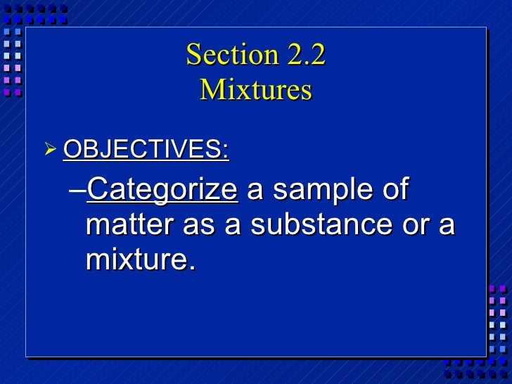 Chemistry - Chapter 2 matter and change