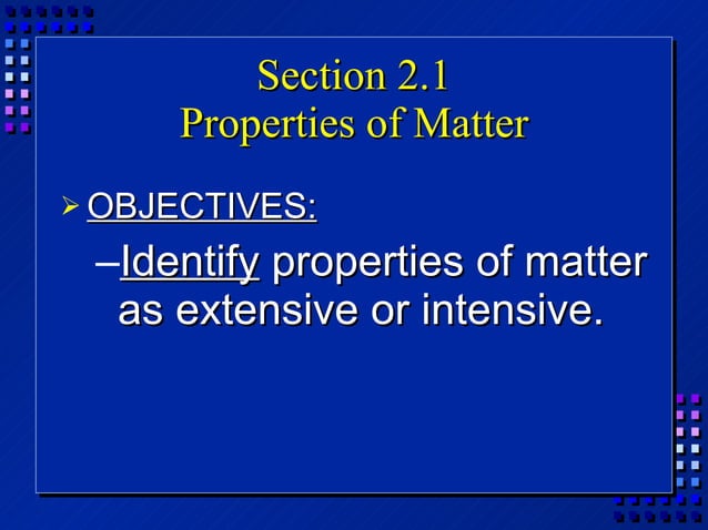 Chapter 2 matter and change | PPT