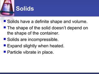 Chapter 2 matter and change | PPT | Chemistry | Science