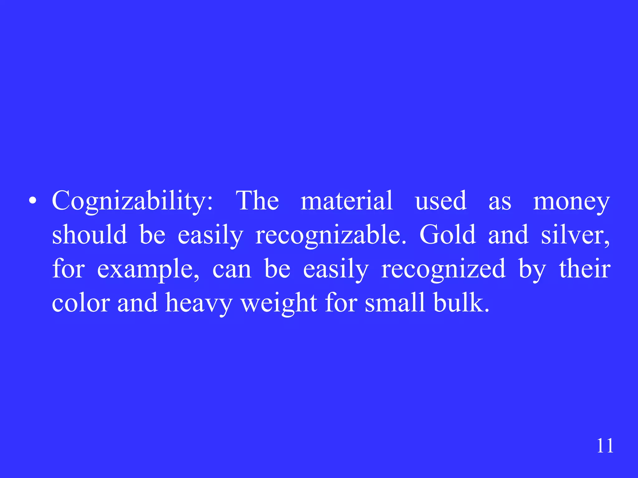 The role of money in the Macro Economy | PPT