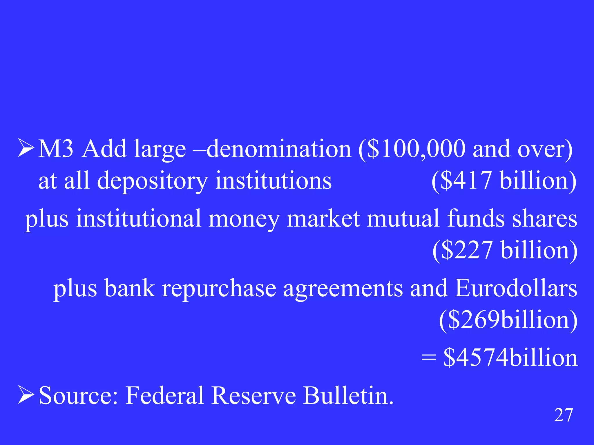 The role of money in the Macro Economy | PPT