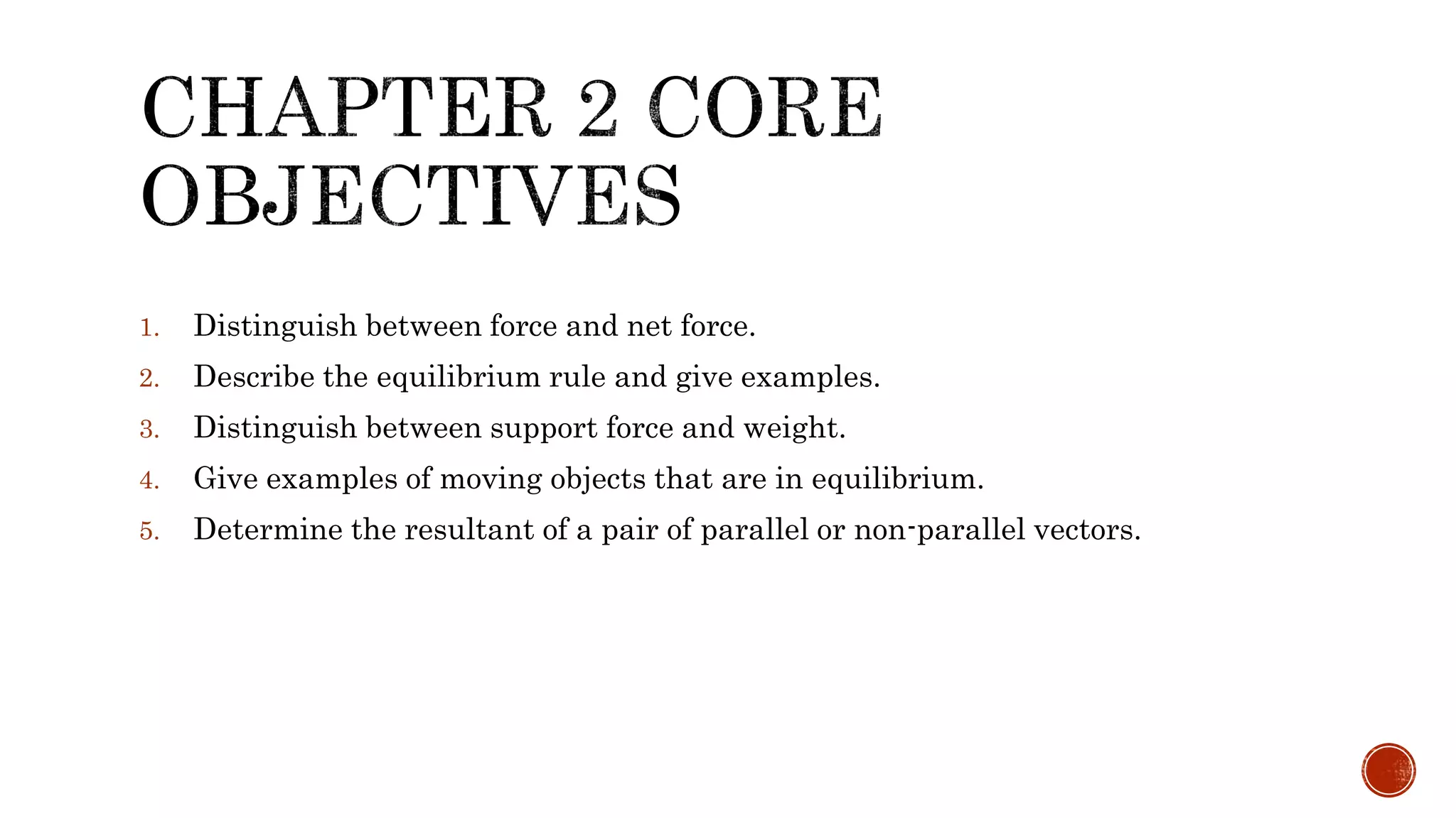 Chapter 2 mechanical equilibrium watson | PPTX