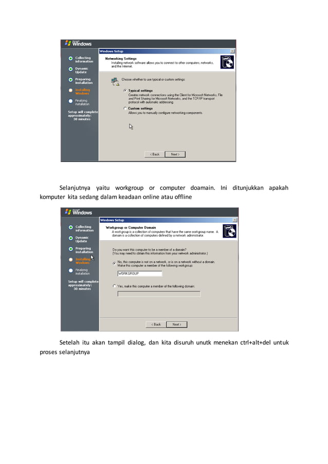 Chapter 2 menginstall windows server 2003 (autosaved) | PDF