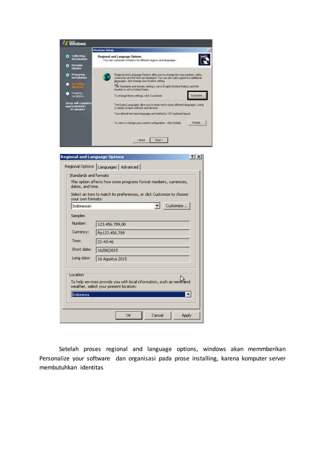 Chapter 2 menginstall windows server 2003 (autosaved) | PDF