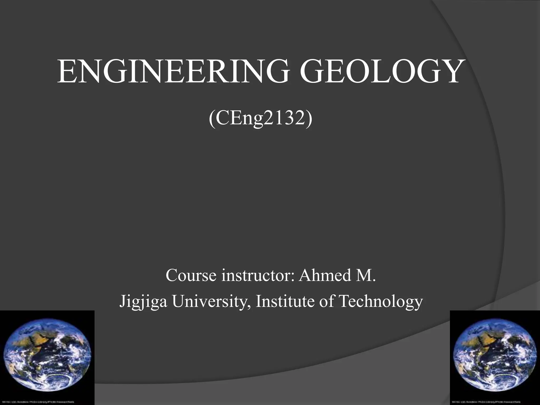 minerals and rocks in geological engineering course chapter two parts ...