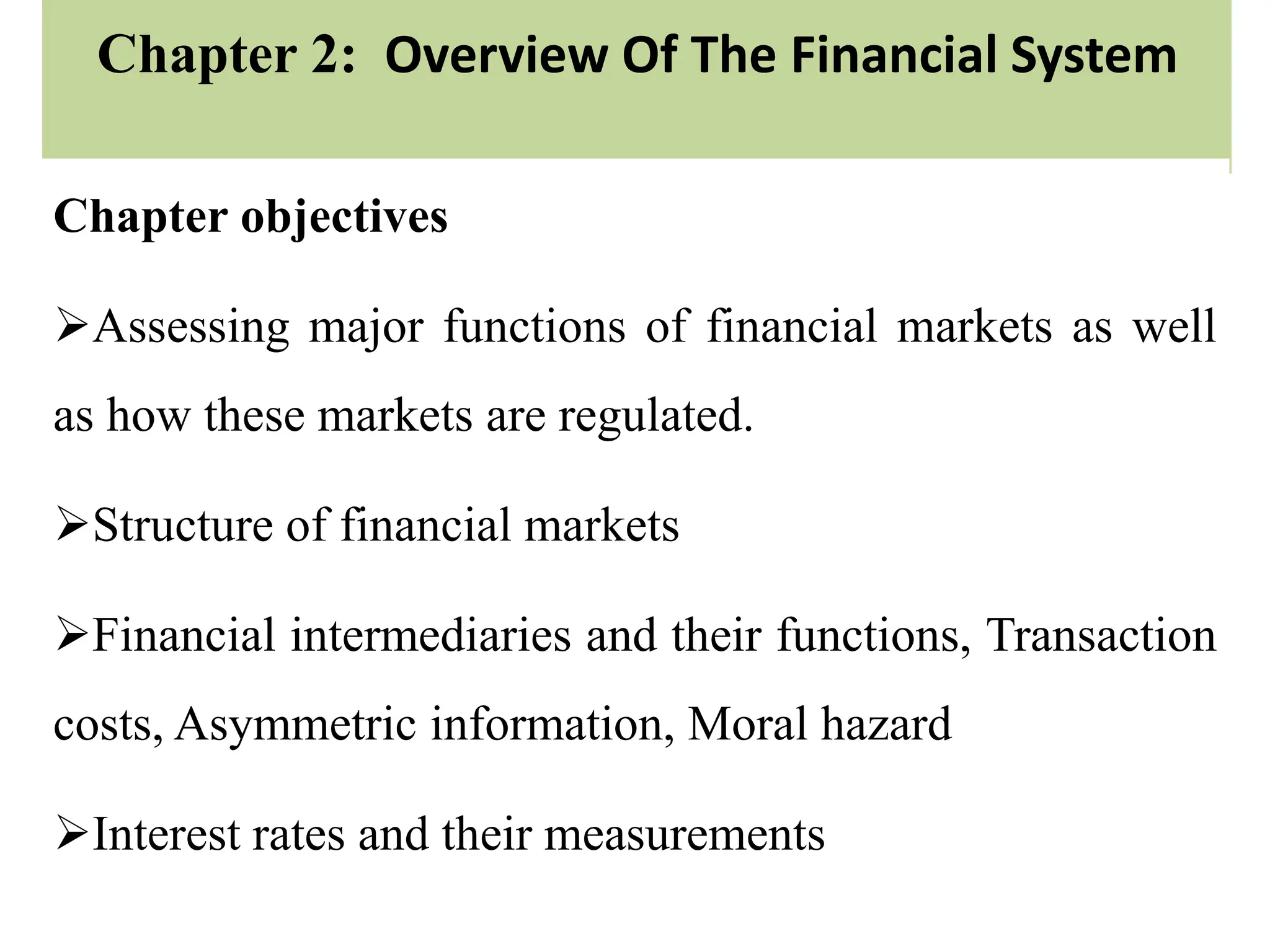 overview of the Financial System Chapter 2 monerary.pptx