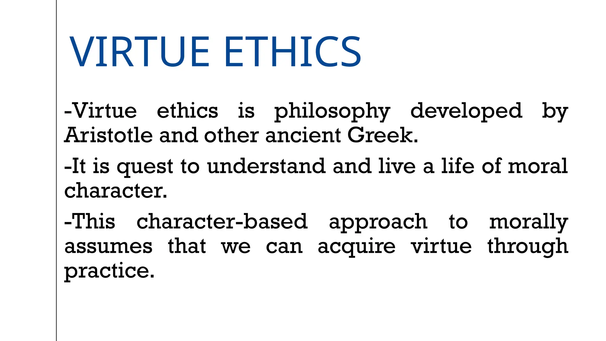 Ethics- Chapter 2 moral agent of morality | PPTX