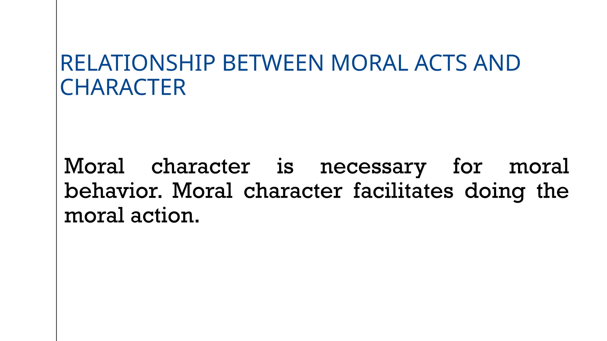 Ethics- Chapter 2 moral agent of morality | PPTX