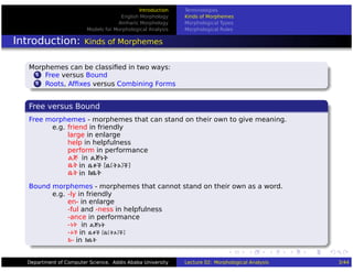 Nlp Chapter 2 Morphological Analysis Pdf