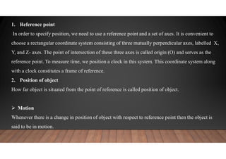 Chapter 2 Motion in a straight line | PDF