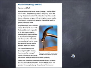 Chapter 2 moving objects have energy | PPTX | Physics | Science