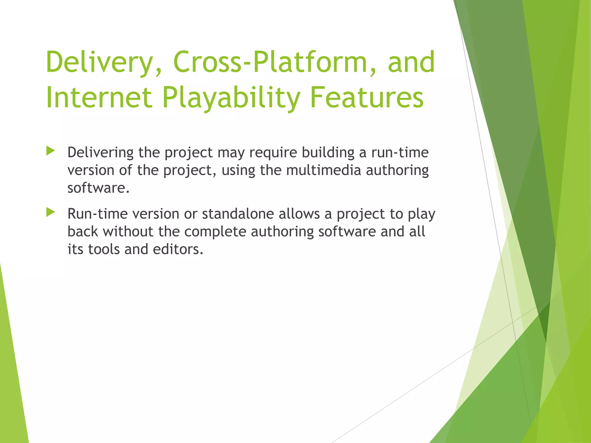 Chapter 2 multimedia authoring and tools | PPT