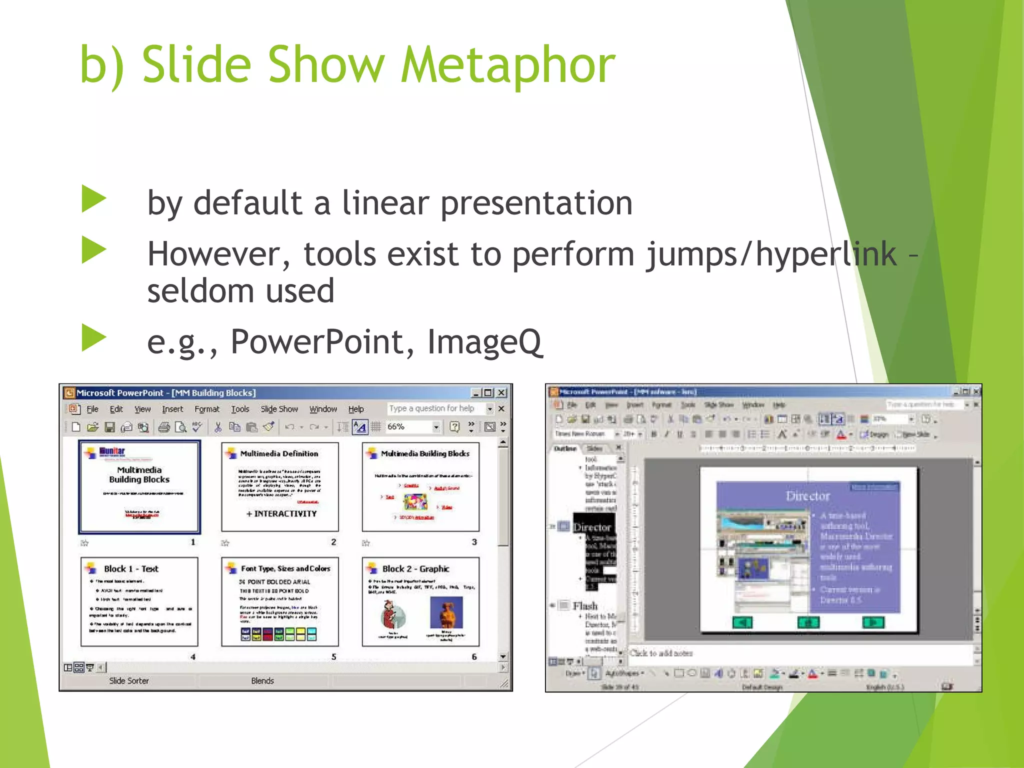 Chapter 2 multimedia authoring and tools | PPT