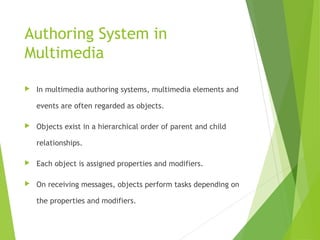 Chapter 2 multimedia authoring and tools | PPT