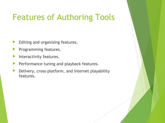 Chapter 2 Multimedia Authoring And Tools Ppt
