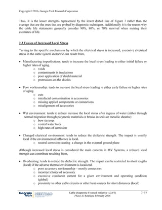 NEETRAC (Chapter 2: MV Cable System Issues) | PDF
