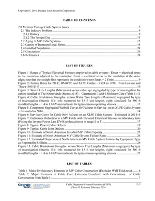 NEETRAC (Chapter 2: MV Cable System Issues) | PDF