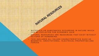 Chapter 2 : World Regional Geography Natural Environment | PPTX