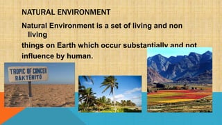 Chapter 2 : World Regional Geography Natural Environment | PPTX ...