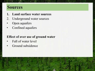 Chapter 2 Natural Resourses - Water and mineral.ppt