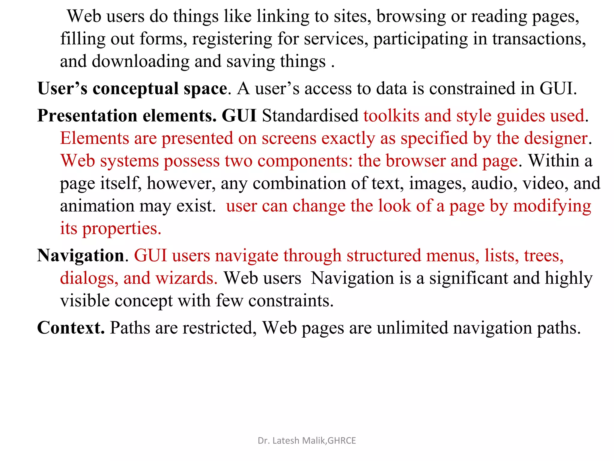 User Interface Design Chapter 2 Galiz | PPT