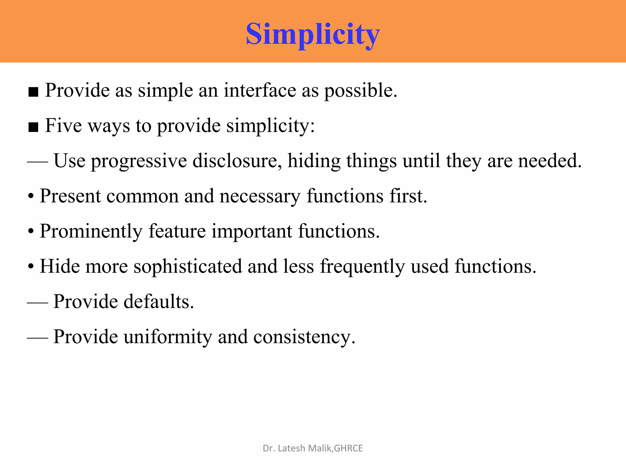 User Interface Design Chapter 2 Galiz | PPT