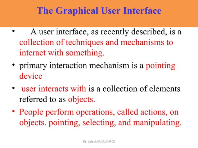User Interface Design Chapter 2 Galiz | PPT