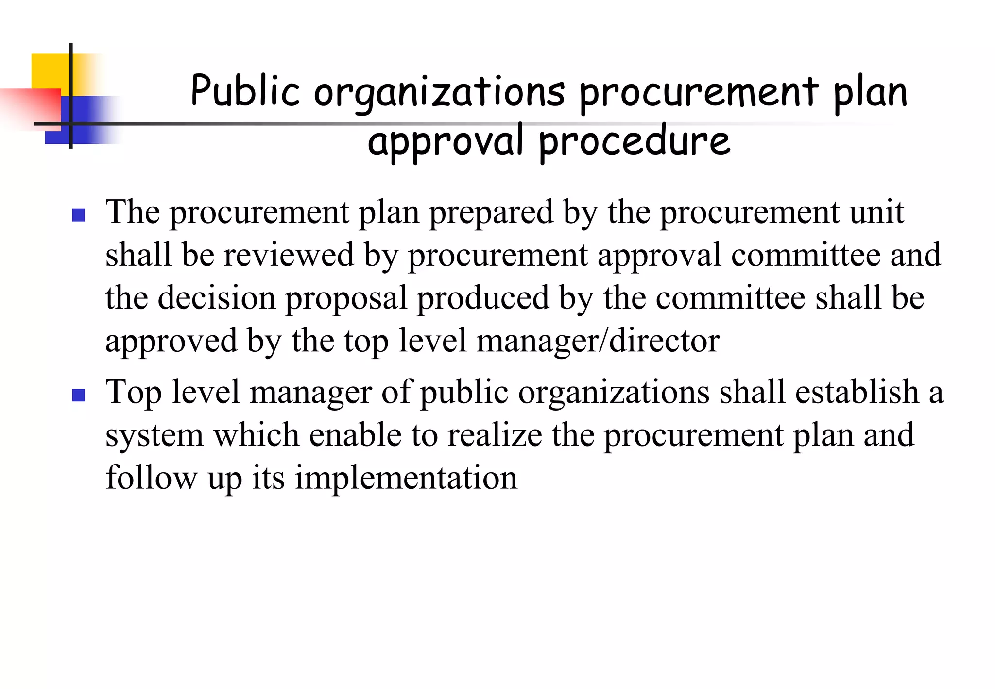 Chapter 2 procurment process | PPTX