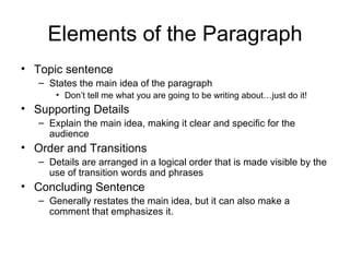 Chapter 2 notes | PPT