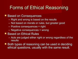 Chapter 2: Ethics in Law | PPT