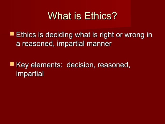 Chapter 2: Ethics in Law | PPT