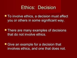 Chapter 2: Ethics in Law | PPT