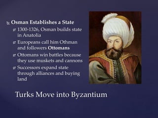 Chapter 2: The Muslim World Expands | PPTX